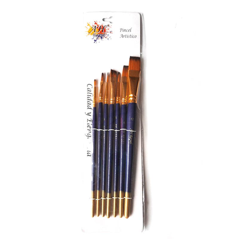 Pincel Ah Royal Set x7 Variados Ref. 20028 – Solo Graffic