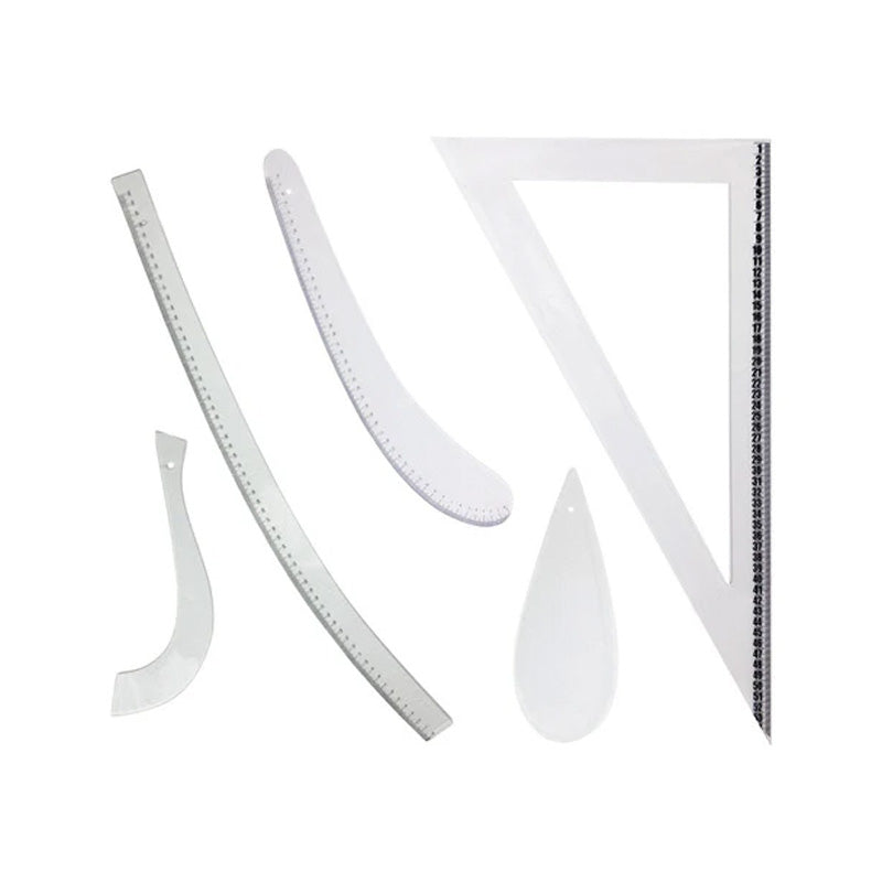 Regla de Modisteria 1/4 de Escala – Solo Graffic