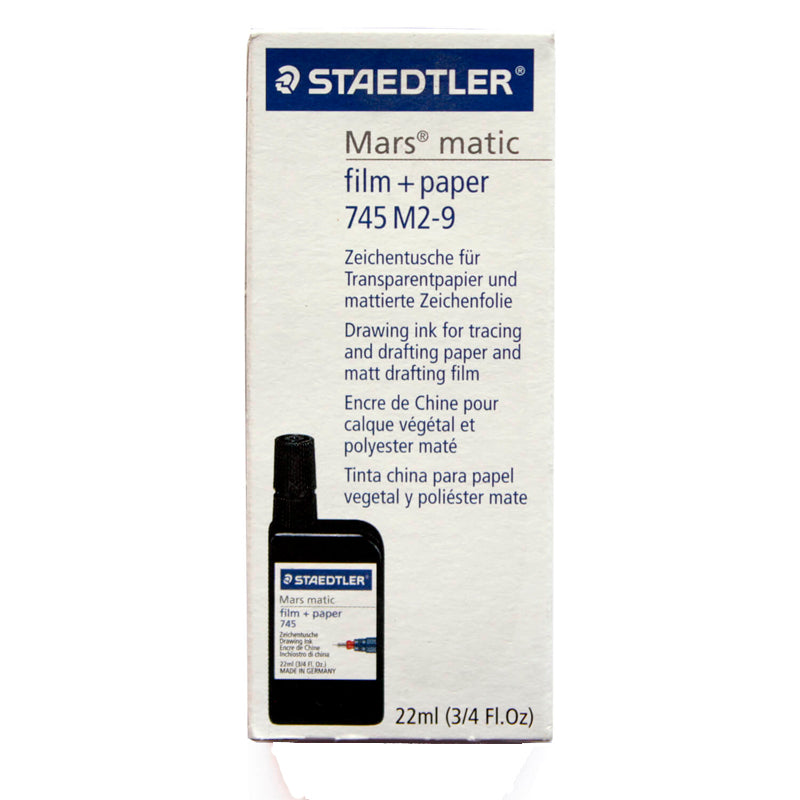 Tinta China Staedtler Mars Matic 22ml Ref. 745 M2-9 – Solo Graffic